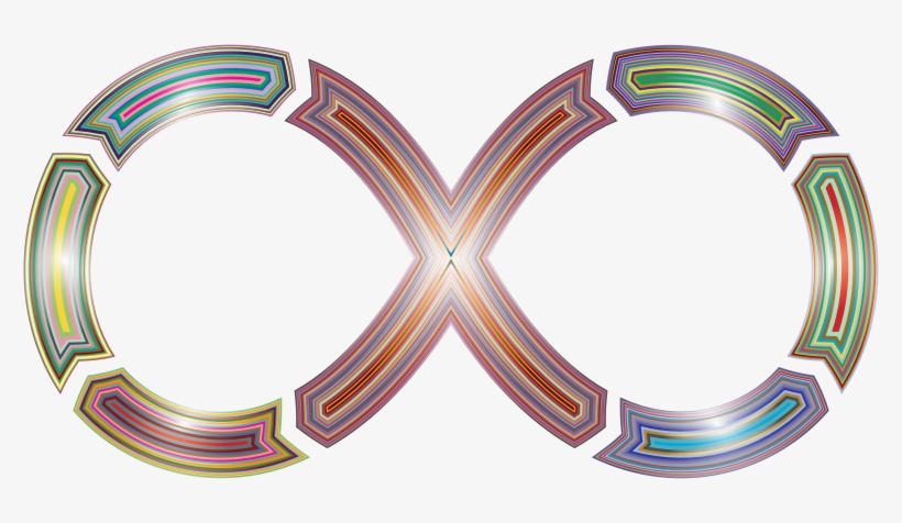 Infinity Segmented Arrows Stylish - Infinity Arrows Transparent PNG ...