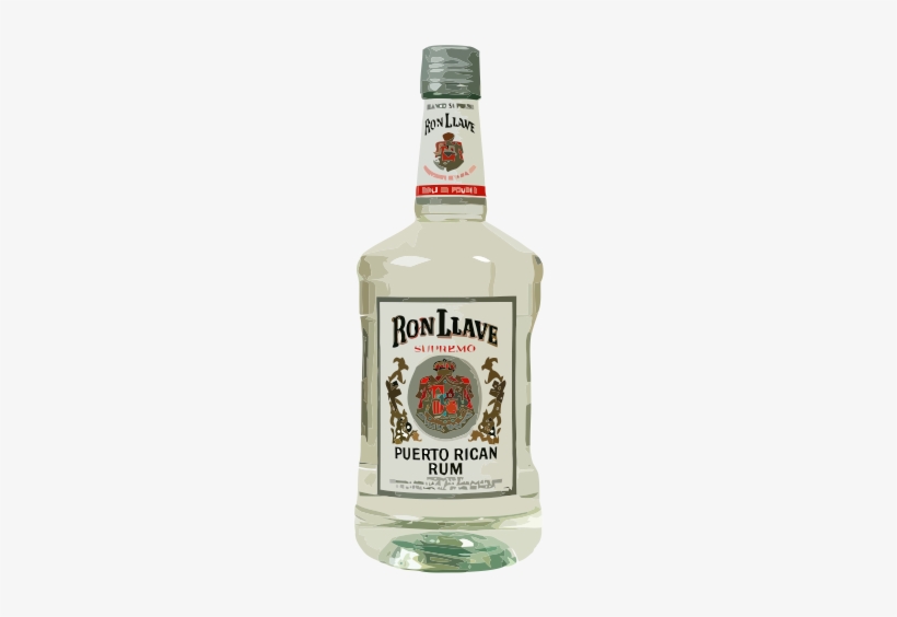 Ron Llave Supremo White Rum - Ron Llave Transparent PNG - 500x500 ...