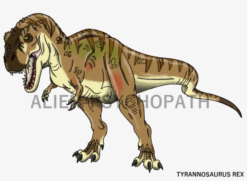 Jurassic Park - Jurassic Park Tyrannosaurus Female Transparent PNG ...