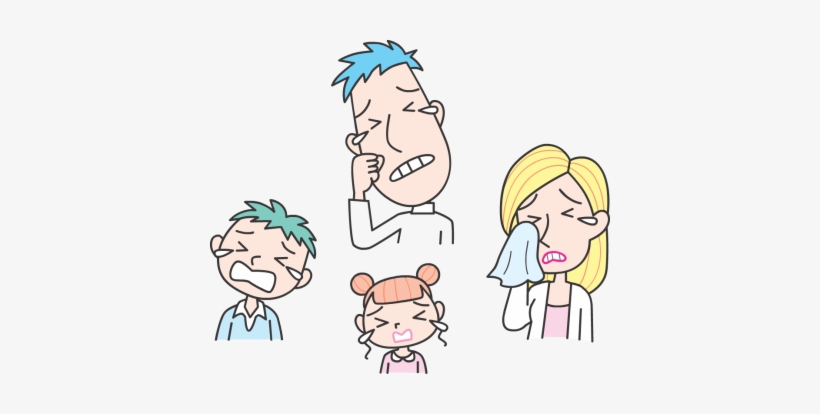 Crying Family Clipart