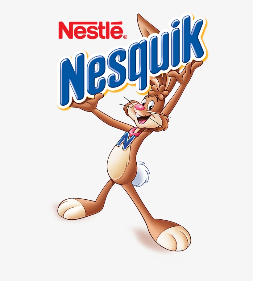 Bunny Nestle Nesquik - Nesquik Bunny Logo Transparent PNG - 535x832 ...
