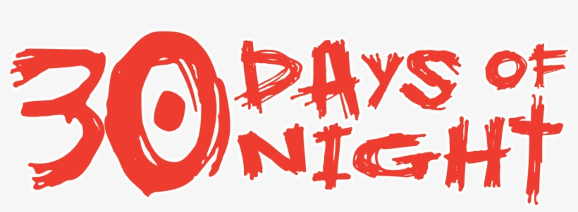 30days Of Night Logo With Stroke - 30 Days Of Night Logo Transparent ...