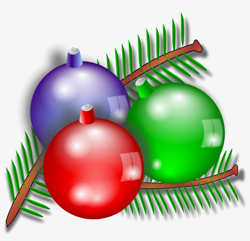 Download Christmas Ornament Clipart Three - Christmas Ornaments Clipart ...