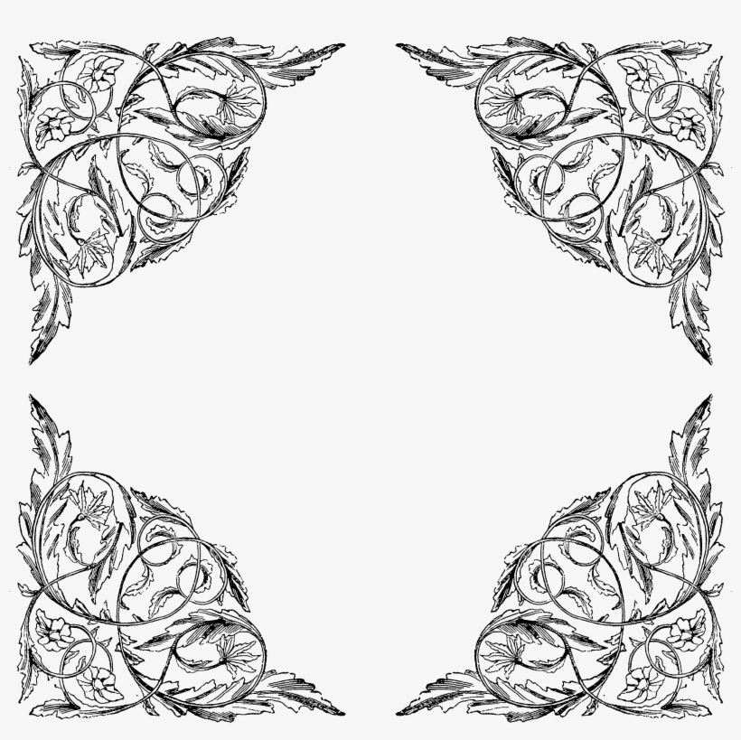 Victorian Border Clip Art