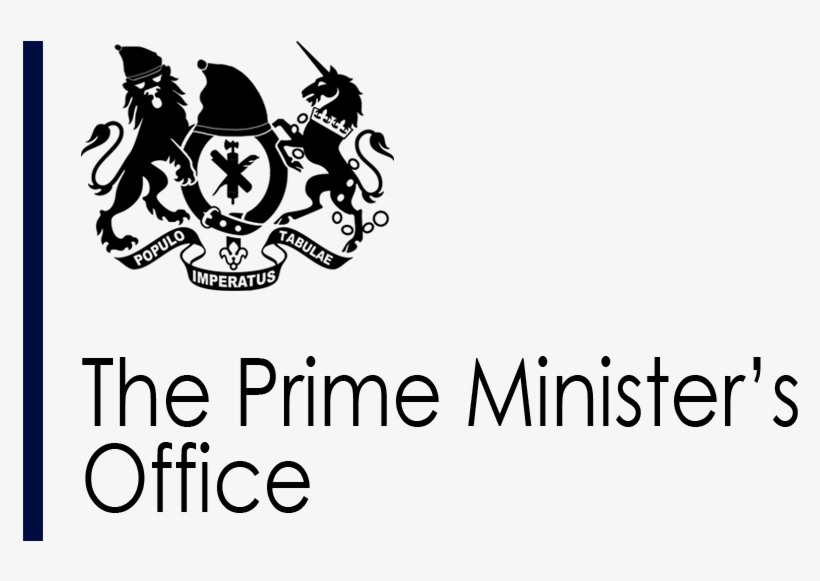 Pol Pm Office Logo Stripe1 - British Embassy Berlin Logo Transparent ...