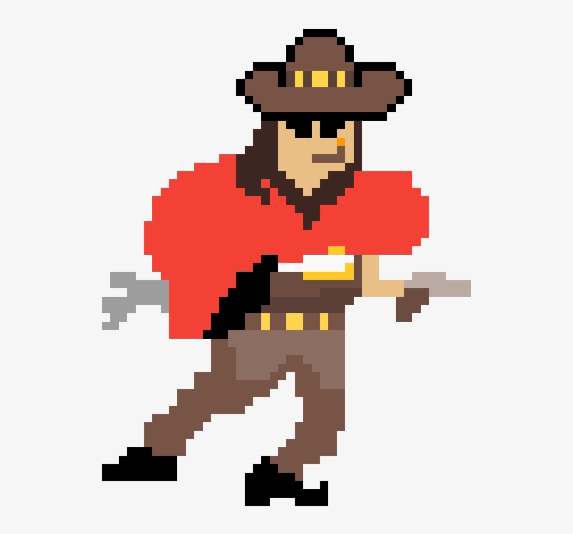 Mccree - Cartoon Transparent PNG - 1200x1200 - Free Download on NicePNG