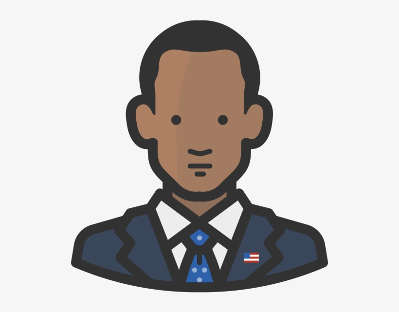 Barack Obama Icon Transparent PNG - 866x650 - Free Download on NicePNG