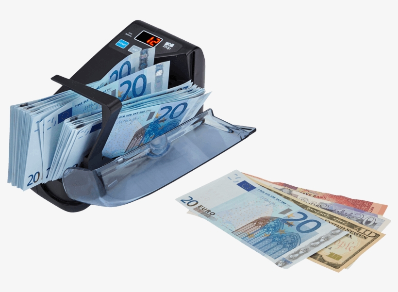 Zzap Nc10 Portable Banknote Counter - Cash Transparent PNG - 800x521 ...