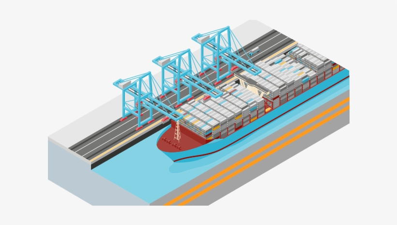 Apm Terminals - Water Transportation Transparent PNG - 640x384 - Free ...