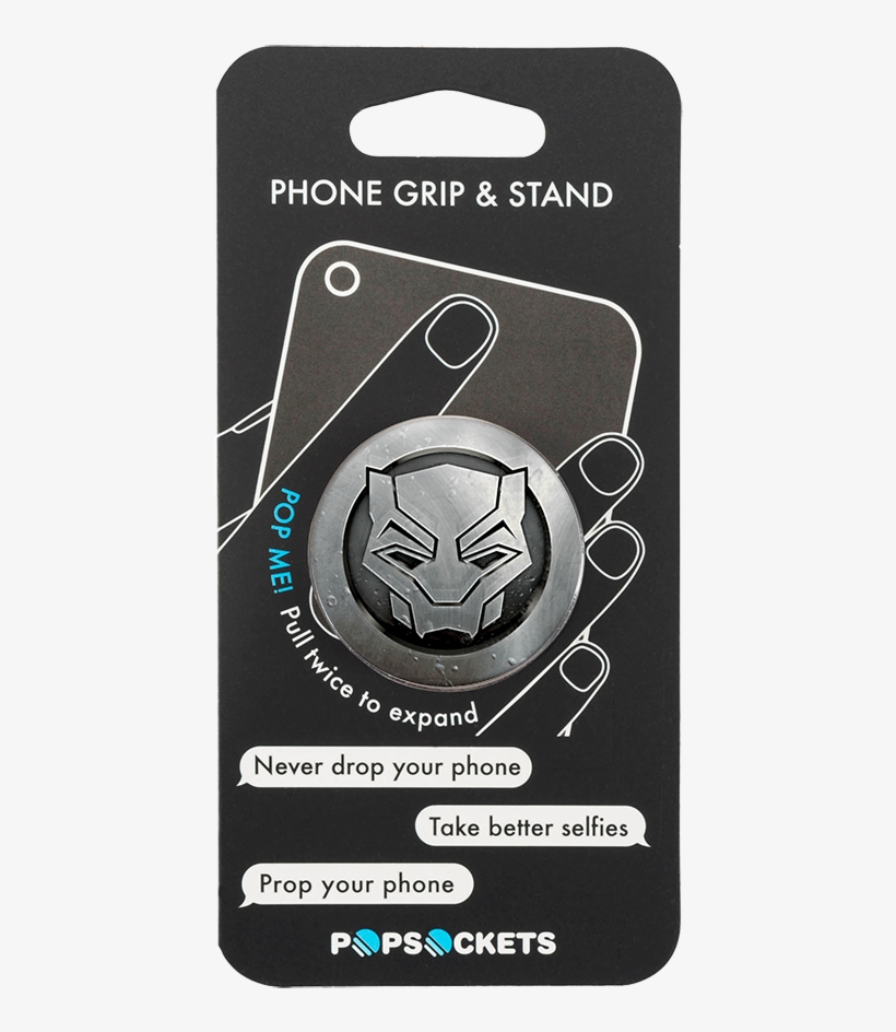 Marvel Black Panther Monochrome Icon Popsocket - Ocean From The Air ...
