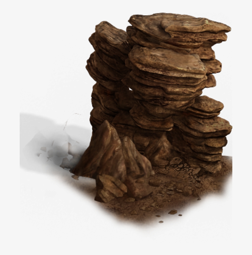 Real Rocks Set 2 - Rock Sprite Png Transparent PNG - 950x750 - Free ...