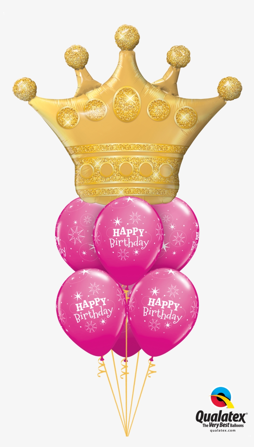 Birthday Golden Crown Luxury Transparent PNG - 1400x2400 - Free ...