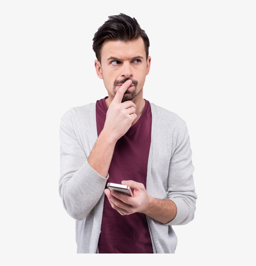 Thinking Man Png - Gentleman Transparent PNG - 454x780 - Free Download ...