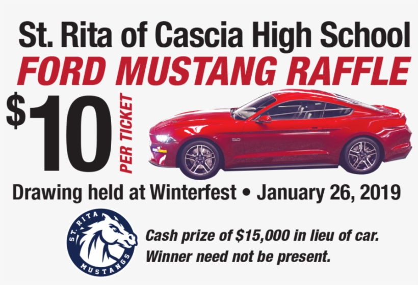Mustang Raffle Promo Transparent PNG - 1000x622 - Free Download on NicePNG