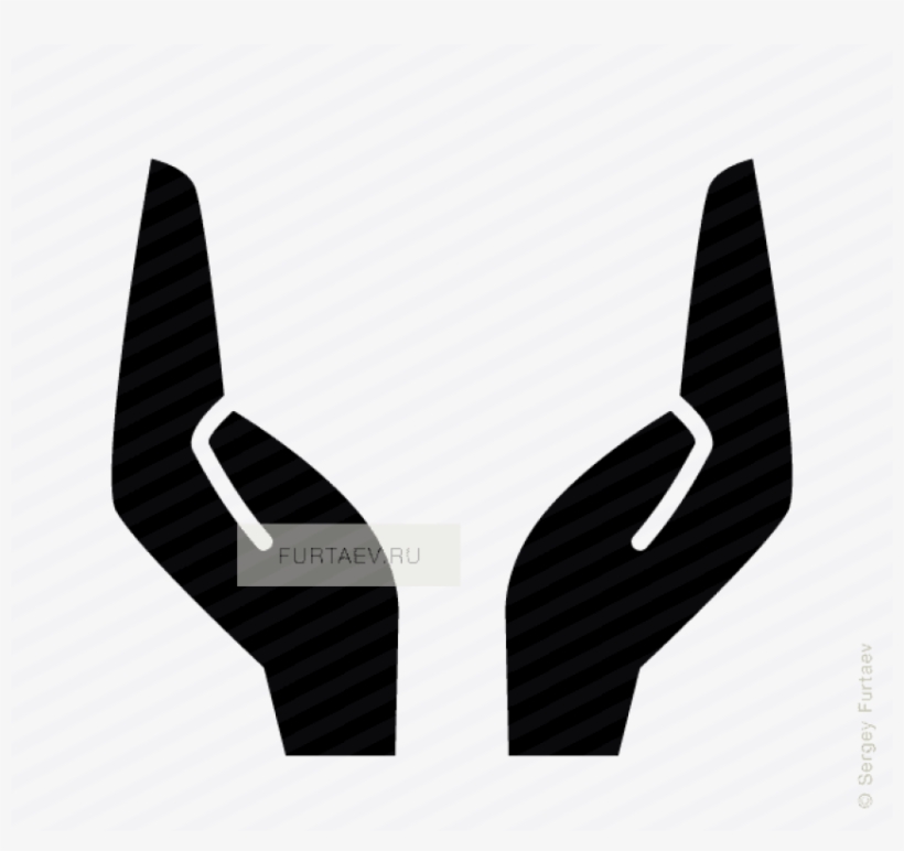 Free Png Download Two Hands Vector Png Images Background - Open Hands ...