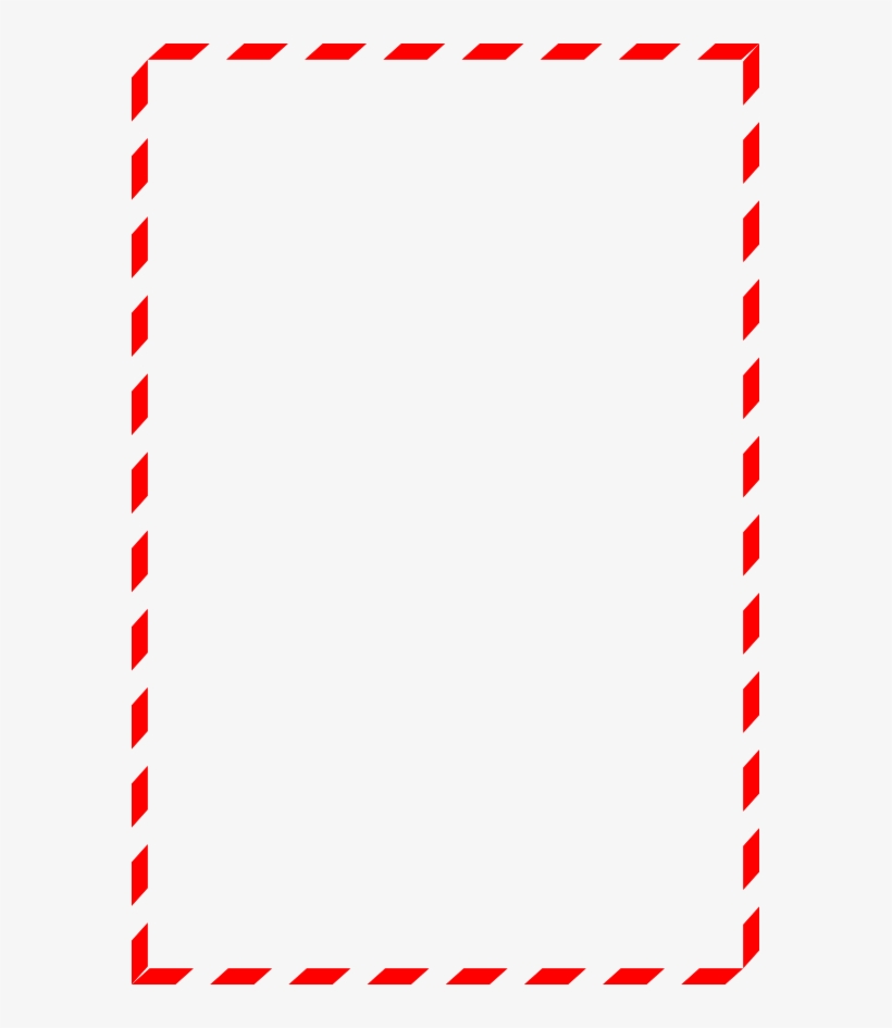 Frame A4 Format Page - Red Frame A4 Png Transparent PNG - 577x865 ...