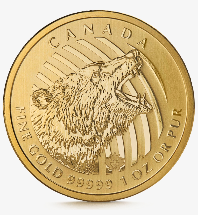 1 Oz 2016 Rcm $200 Roaring Grizzly Gold Coin In Assay - Isabel 2 Gold ...