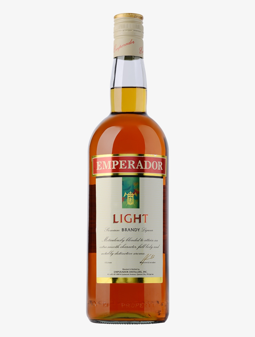 Download Emperador Light Brandy 1l - Cruzan Single Barrel Bottle - HD ...