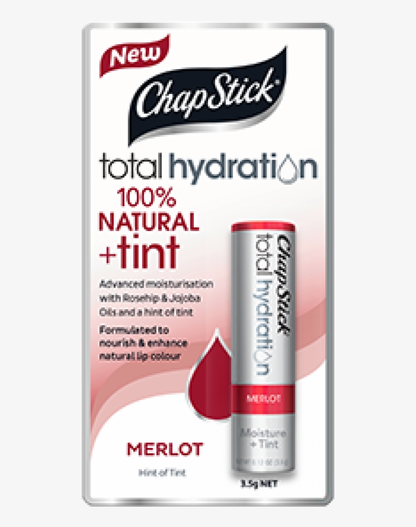 Chapstick Total Hydration Merlot - Chapstick Transparent PNG - 988x988 ...