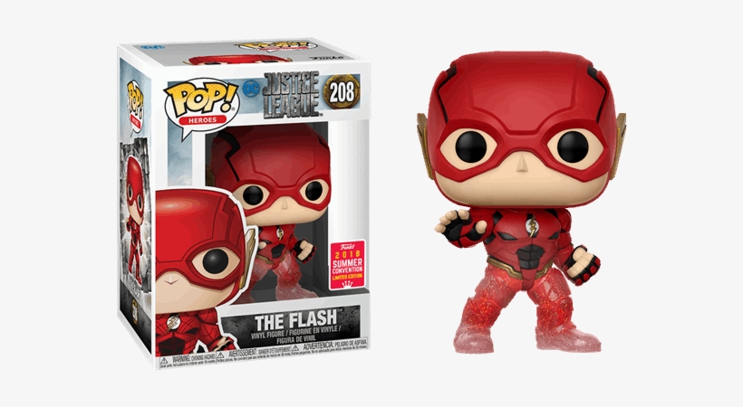 Download Flash Running Transparent Sdcc18 Pop Vinyl Figure - Funko Pop ...