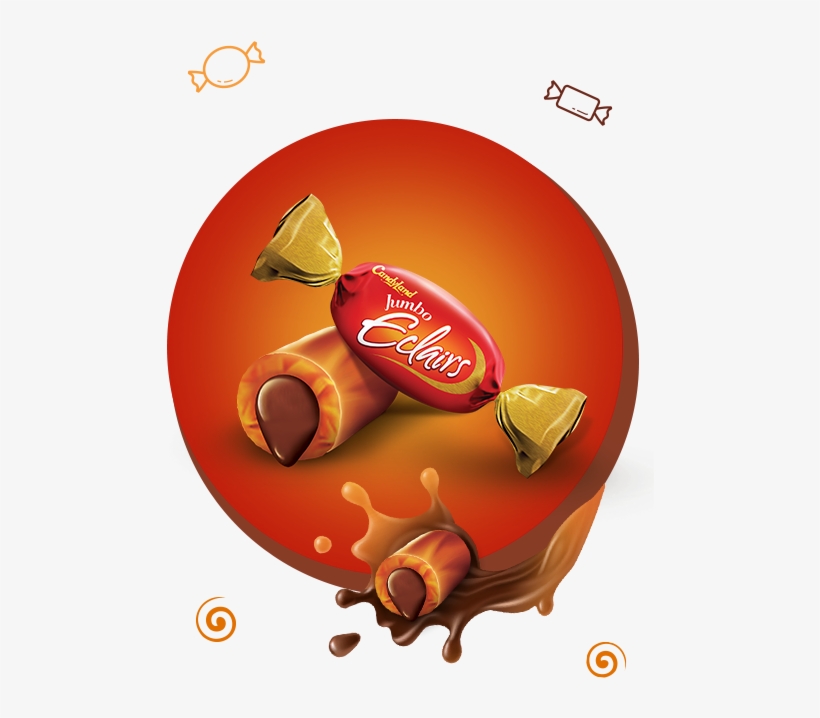 Download Red Eclairs Toffee - HD Transparent PNG - NicePNG.com