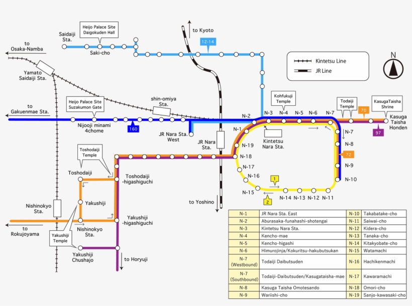 Nara City Bus Map Transparent PNG - 1500x1044 - Free Download on NicePNG