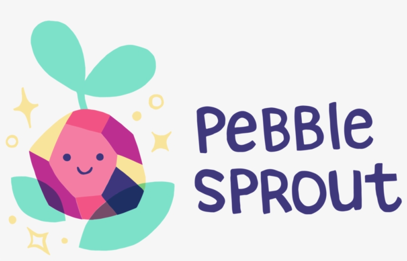 Pebble Sprout Long Format=1500w Transparent PNG - 1000x594 - Free ...