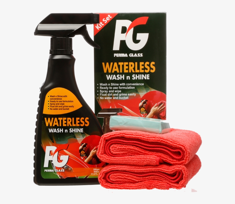 Pg Perma Glass Waterless Wash N Shine - Tread Transparent PNG - 640x640 ...