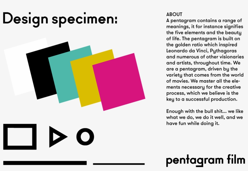 Pentagram Logotype Pentagram Visual Identity - Diagram Transparent PNG ...