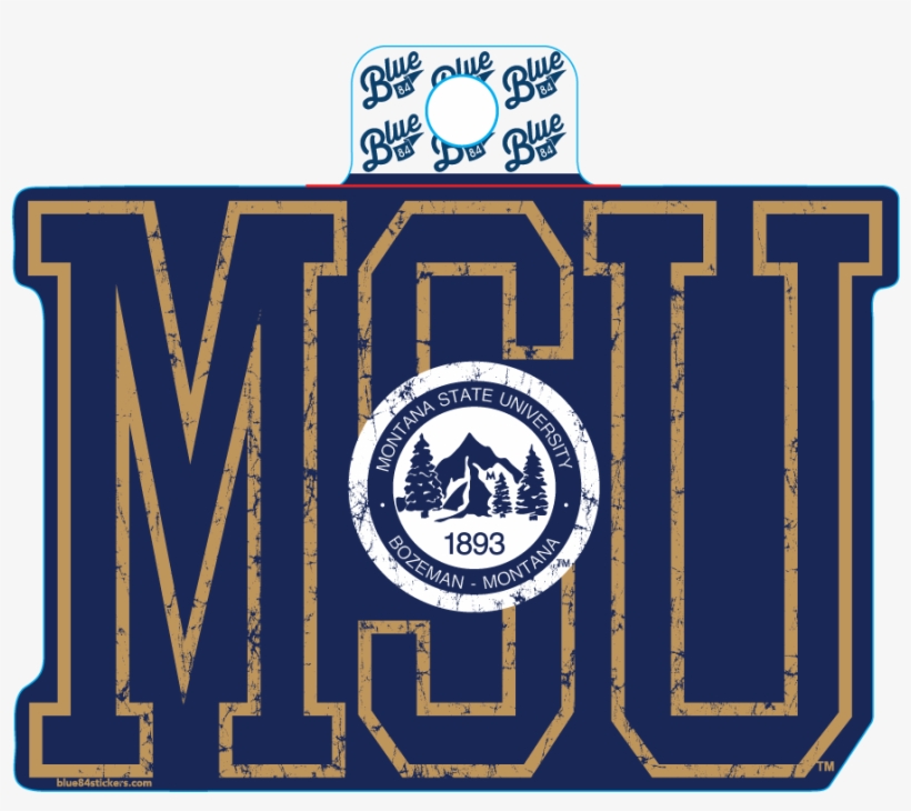 Decal Msu Seal - Montana State University Transparent PNG - 1000x833 ...