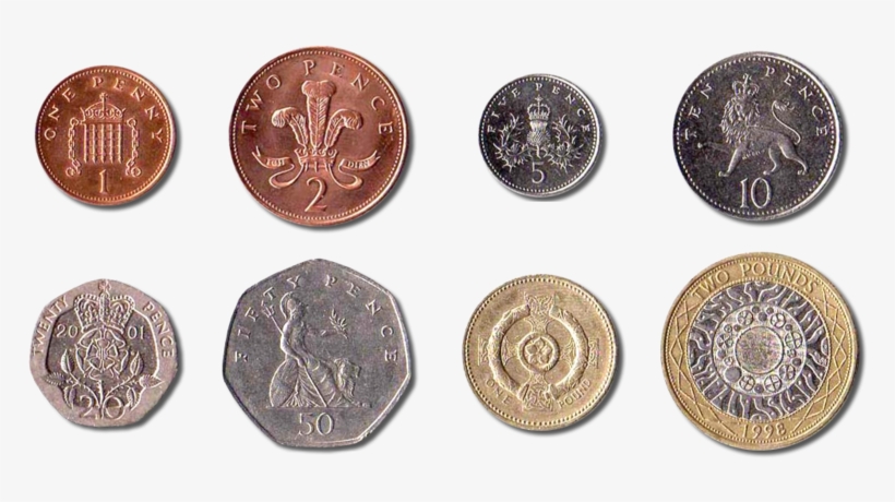 Britishcoins - British Coins And Banknotes Transparent PNG - 800x398 ...