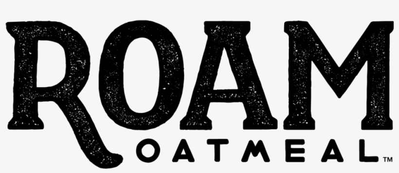 Roam Logo Tm - Roam Oatmeal Transparent PNG - 1000x410 - Free Download ...
