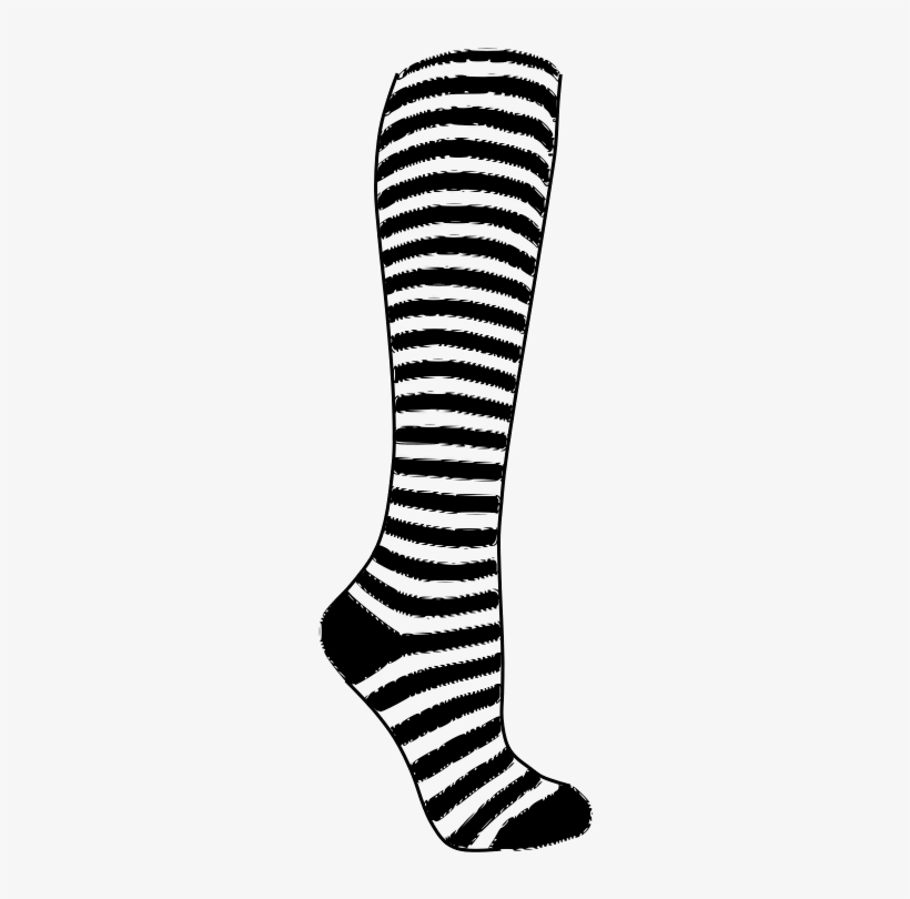 Striped Socks Clip Art Transparent PNG - 566x800 - Free Download on NicePNG
