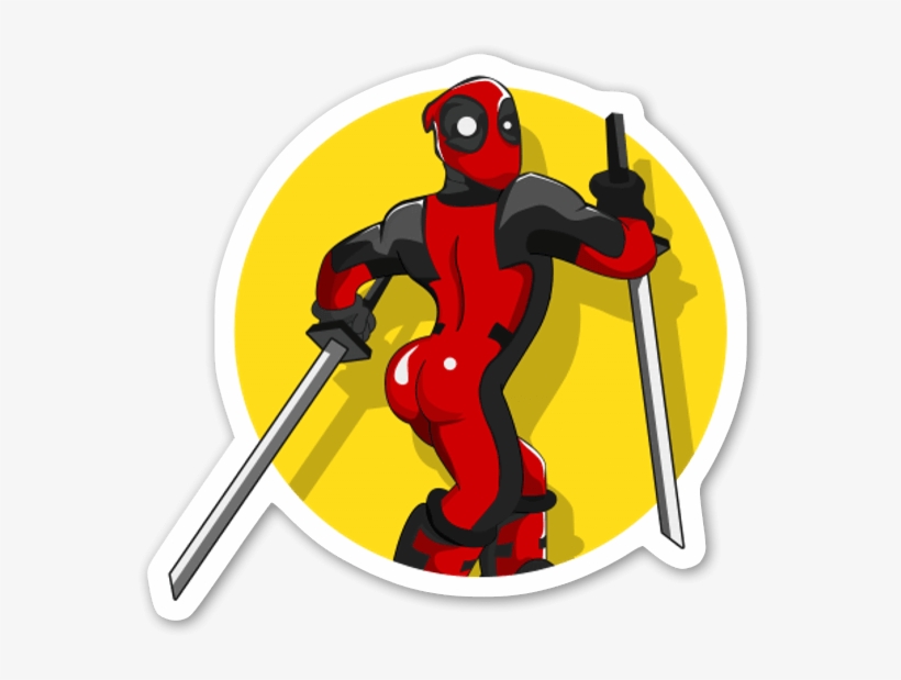 Deadpool Sticker - Deadpool Stickers Transparent PNG - 600x569 - Free ...