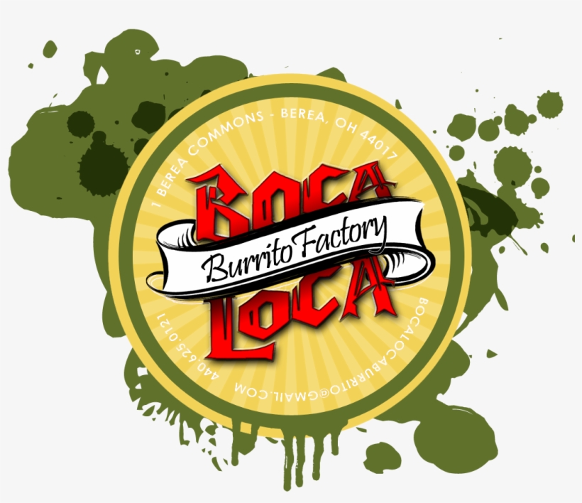 Boca Loca Burrito Factory Svg Royalty Free Stock - Boca Loca ...