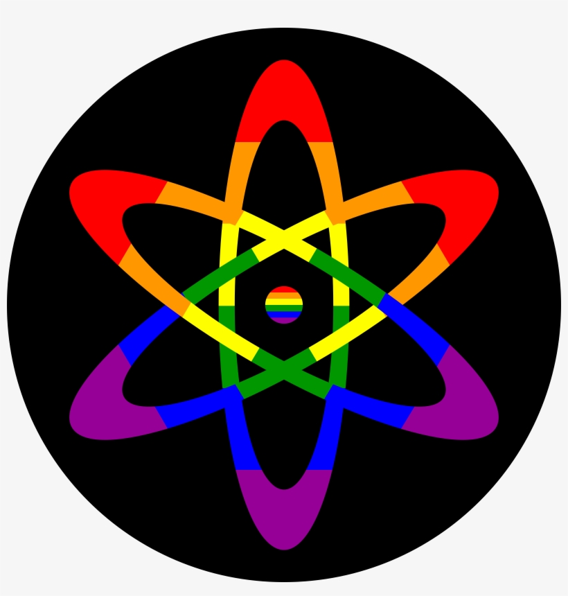 This Free Icons Png Design Of Rainbow Flag Atom Icon Transparent PNG ...