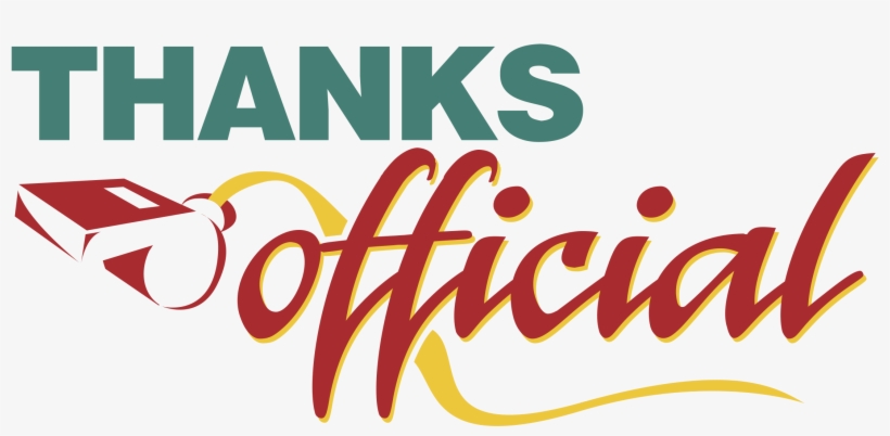 Thanks Official Logo Png Transparent - Thanks Transparent PNG ...