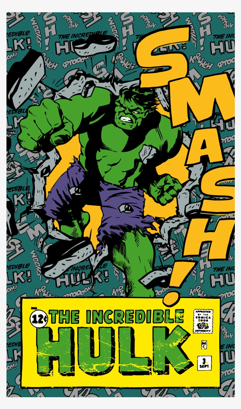 Hulk-tapetti - Hulk Smash Comic Transparent PNG - 2000x1308 - Free ...