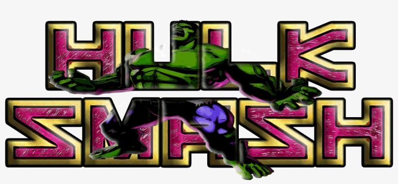 Hulk Smash Logo1 - Graphic Design Transparent PNG - 2500x1000 - Free ...