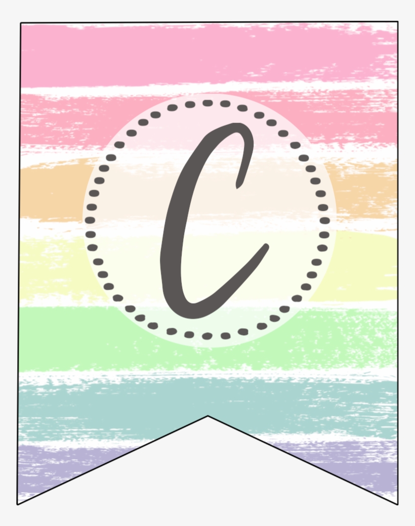Pastel Banner Letter C - Jewellery Designs Png Transparent PNG ...