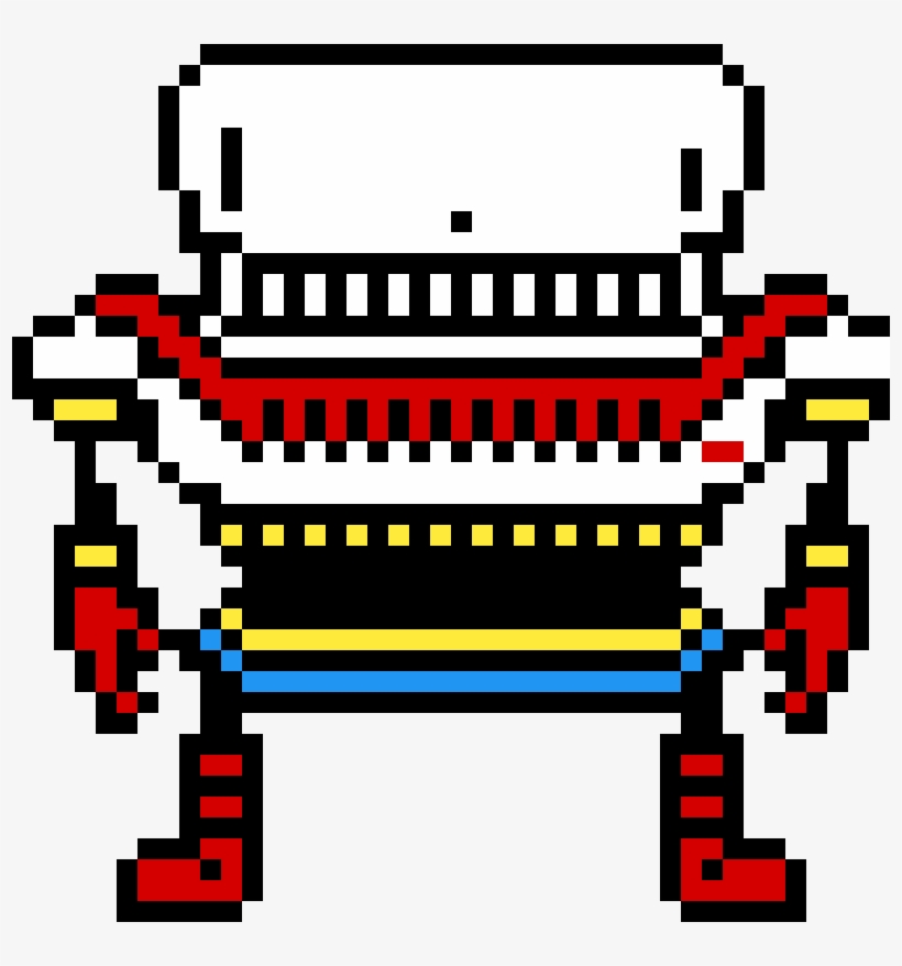 To Much Spaghetti - Undertale Papyrus Sprite Transparent PNG - 798x798 ...