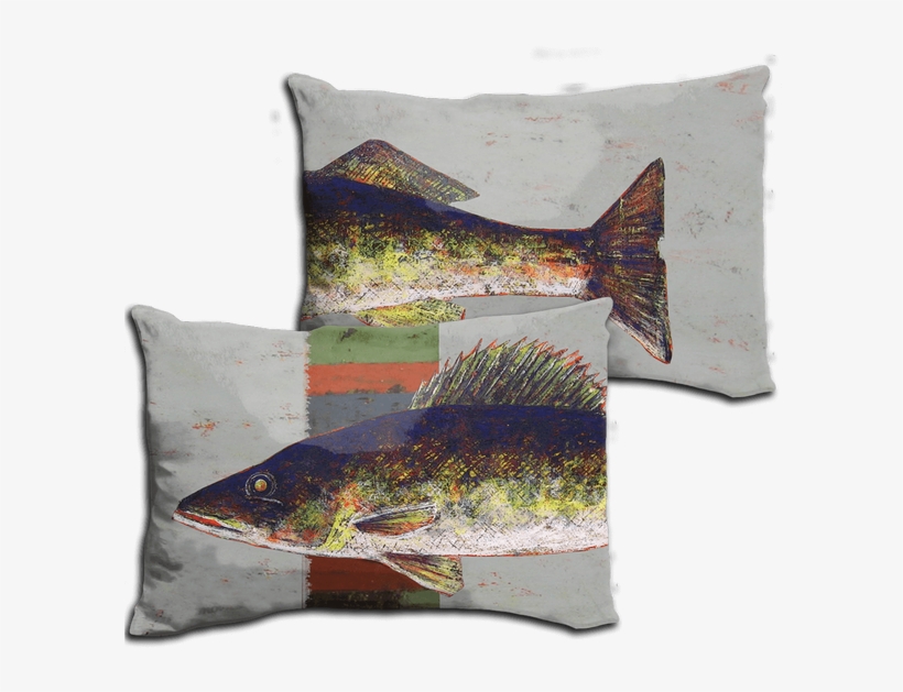 Walleye Fish - Pillow - Cushion Transparent PNG - 730x730 - Free ...