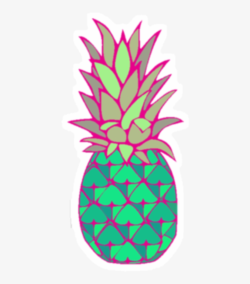 Tumblr Pineapple Png - Stickers Pineapple Transparent PNG - 1080x1069 ...