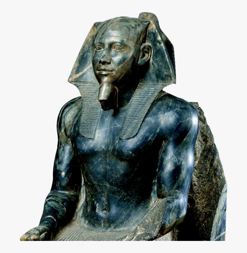 King Khafra - Khafre Enthroned From Gizeh Egypt Fourth Dynasty C ...
