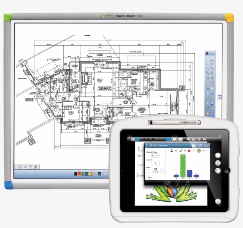 Interactive Whiteboard Software For Creative Collaboration - Floor Plan ...