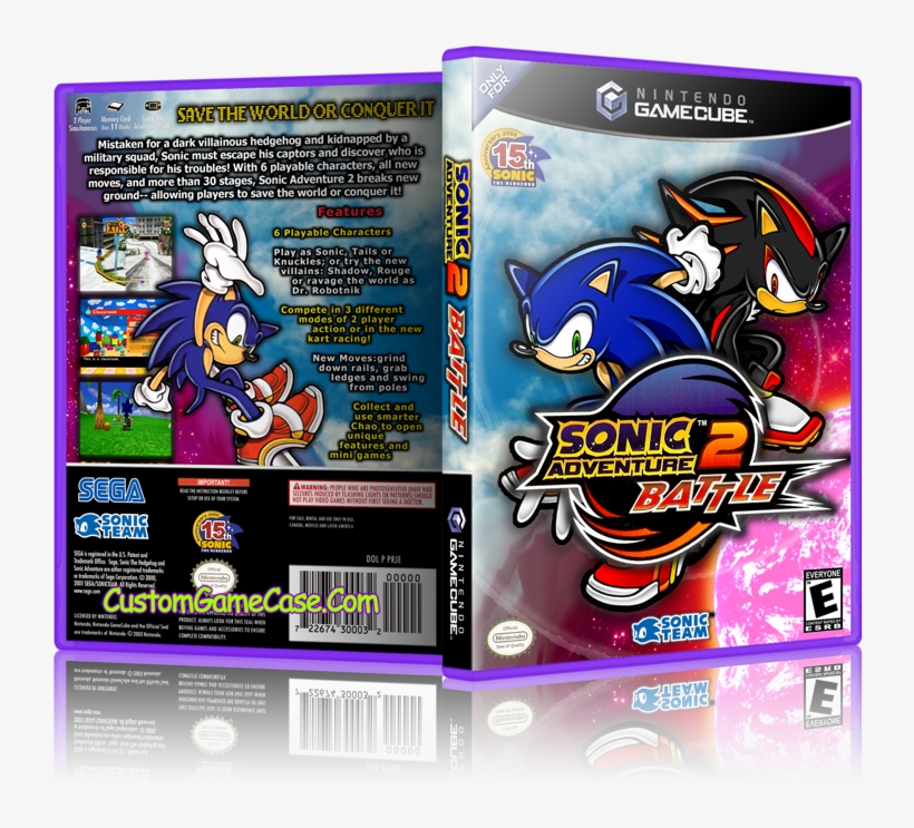 Sonic Adventure Battle Custom Case - Sonic Adventure 2 Battle ...