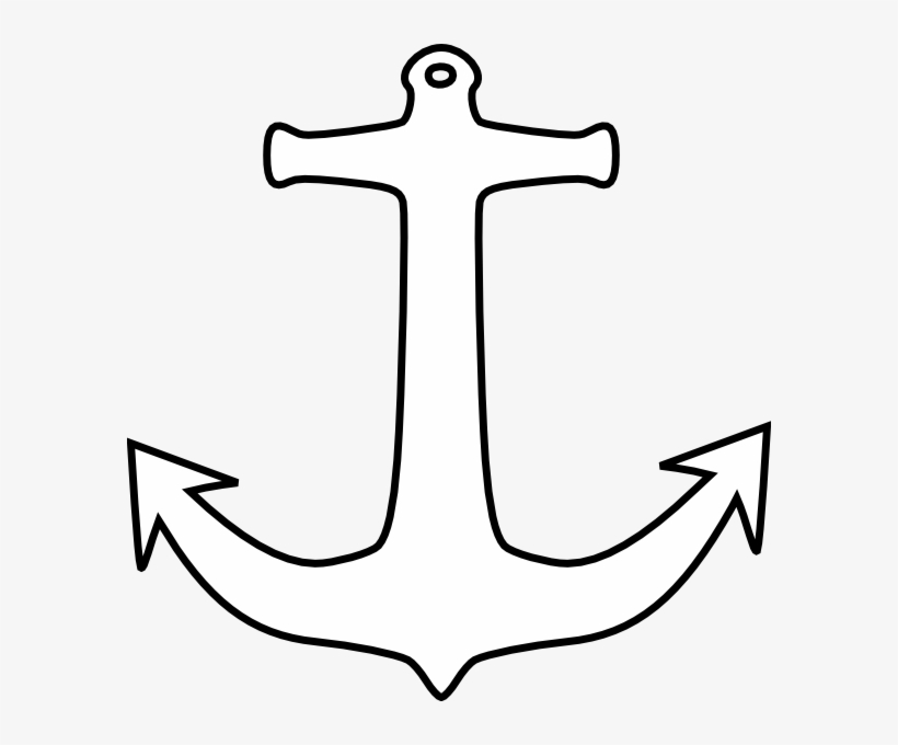 Anchor Outline Clip Art Transparent PNG - 588x600 - Free Download on ...