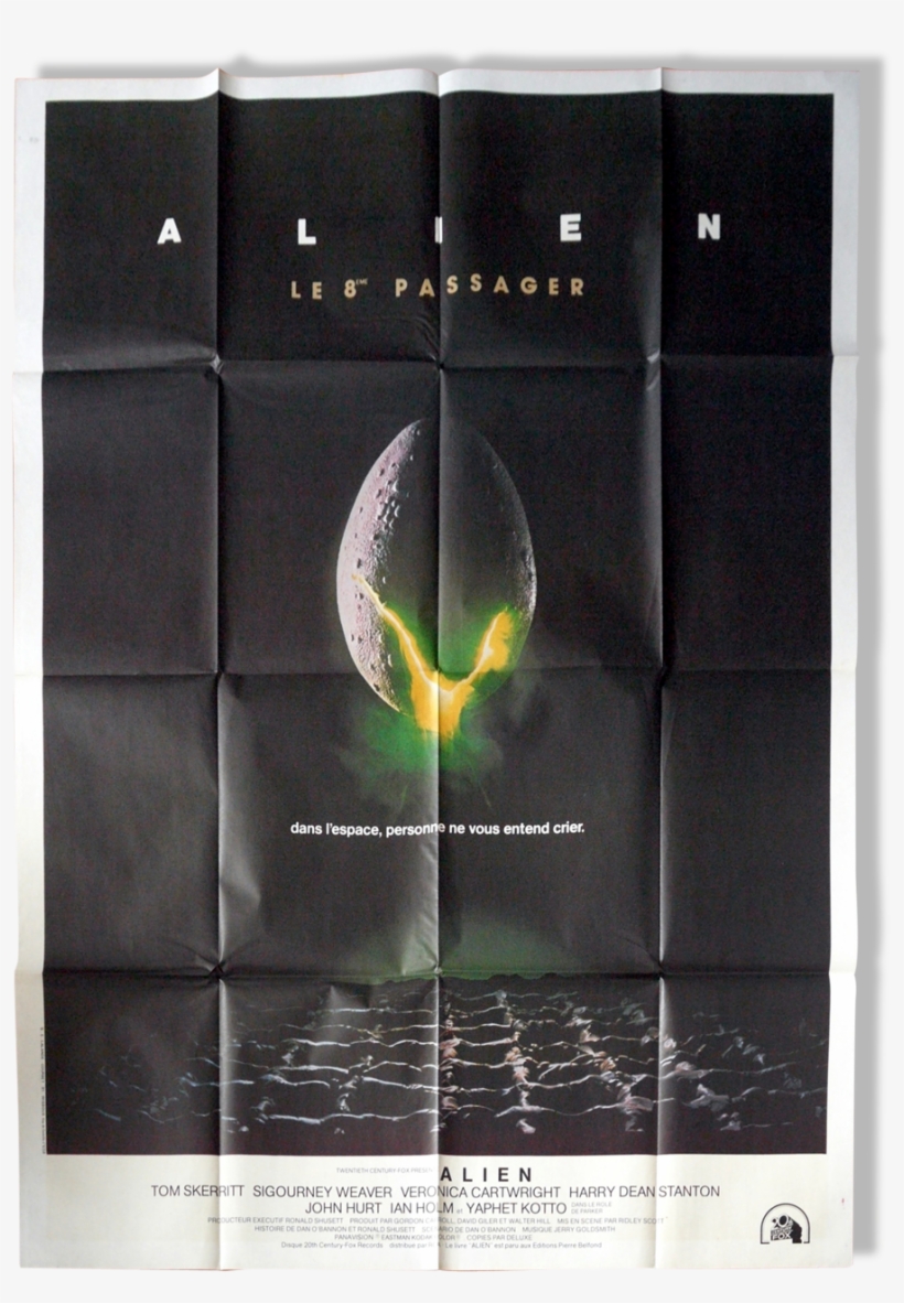Original Movie Poster "alien The 8th Passenger" Ridley - Shower Door ...