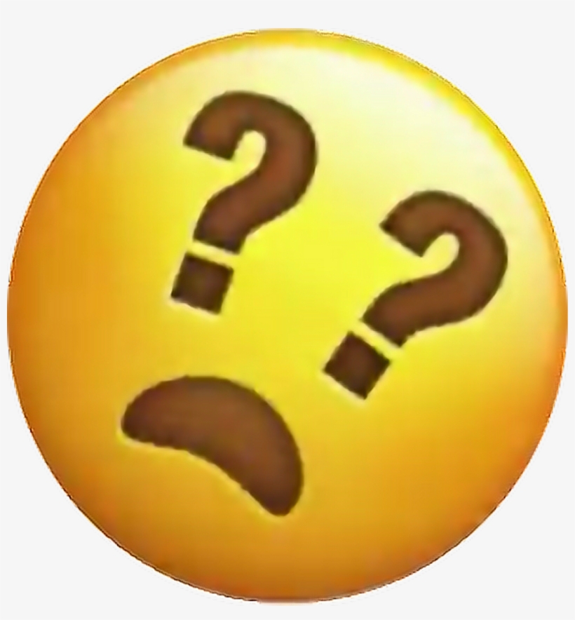 Face With Question Mark Eyes Emojifreetoedit Question Mark With Eyes