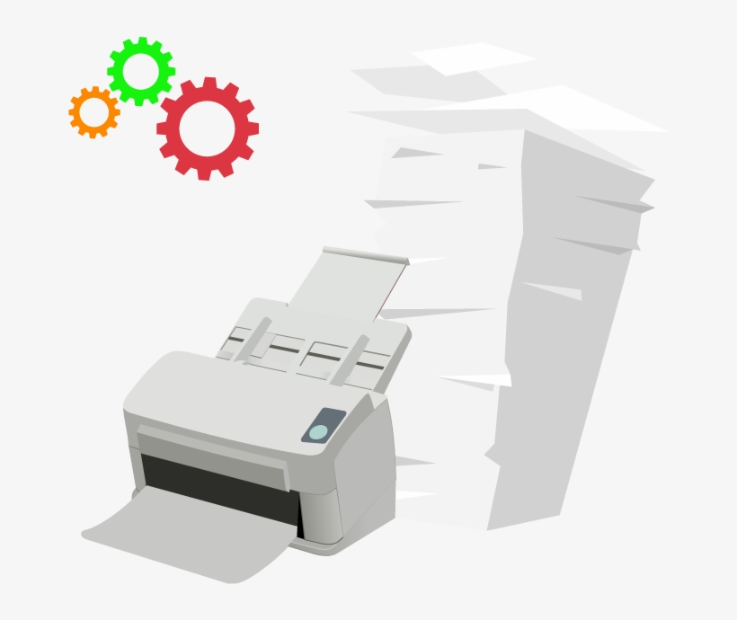 Document Scanner Clipart